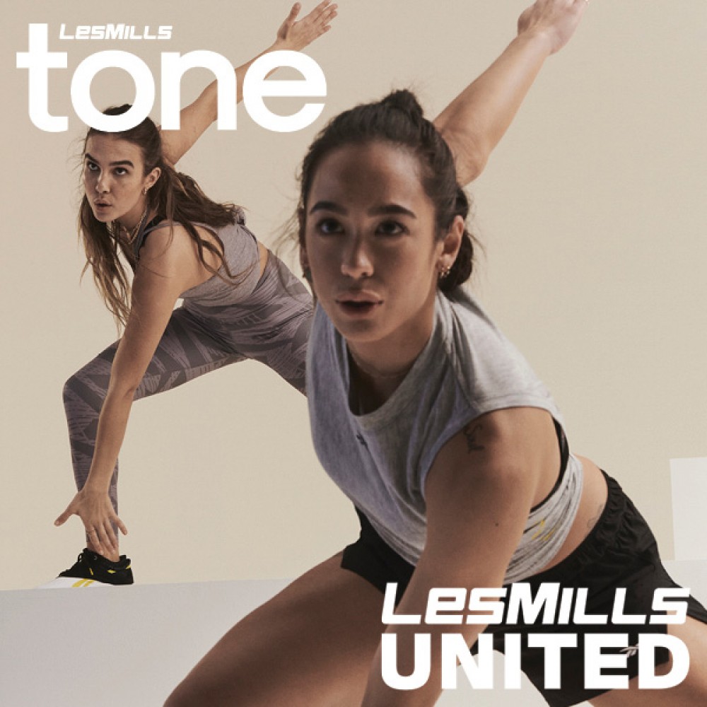 LESMILLS TONE UNITED VIDEO+MUSIC+NOTES - VIDEO+MUSIC+NOTES