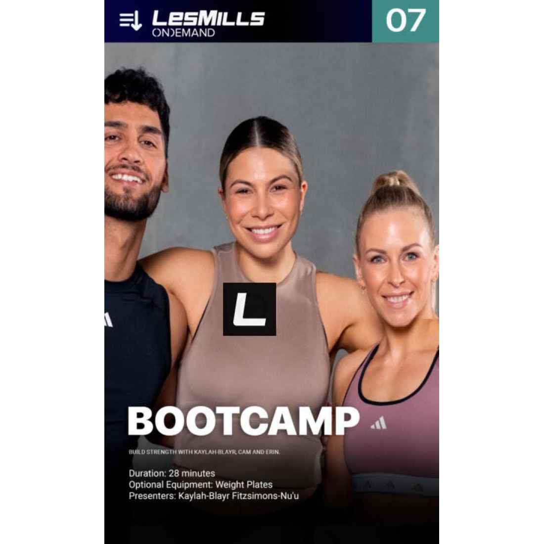 LESMILLS BOOTCAMP 07 - VIDEO